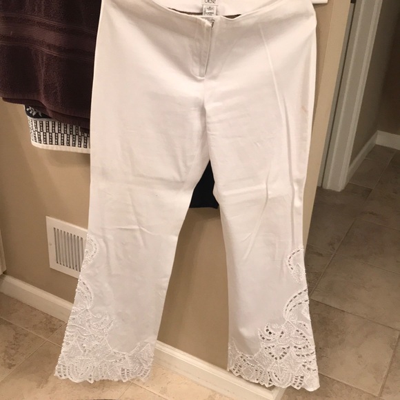 Cache | Pants & Jumpsuits | Cache Dress Pants With Crystal Bottoms 8 ...